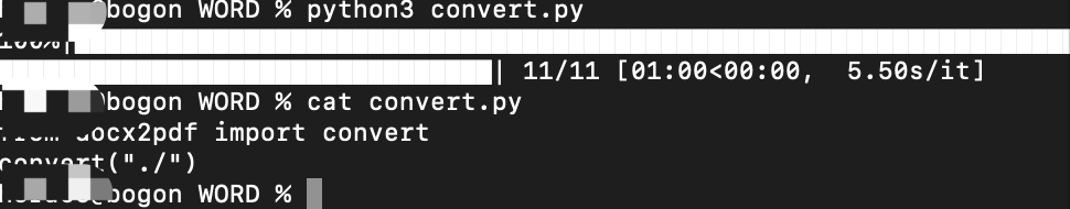 利用Python｜批量转Word到PDF｜Mac｜DOCX2PDF - Horace的小站